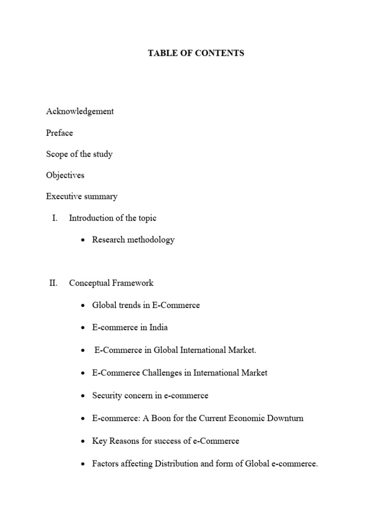 PROJECT REPORT ON E Commerce | PDF | E Commerce | Search Engine Optimization