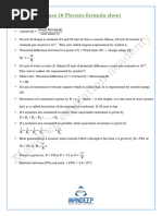 Chemical Formulas List For Class 10 | PDF | Hydroxide | Oxide