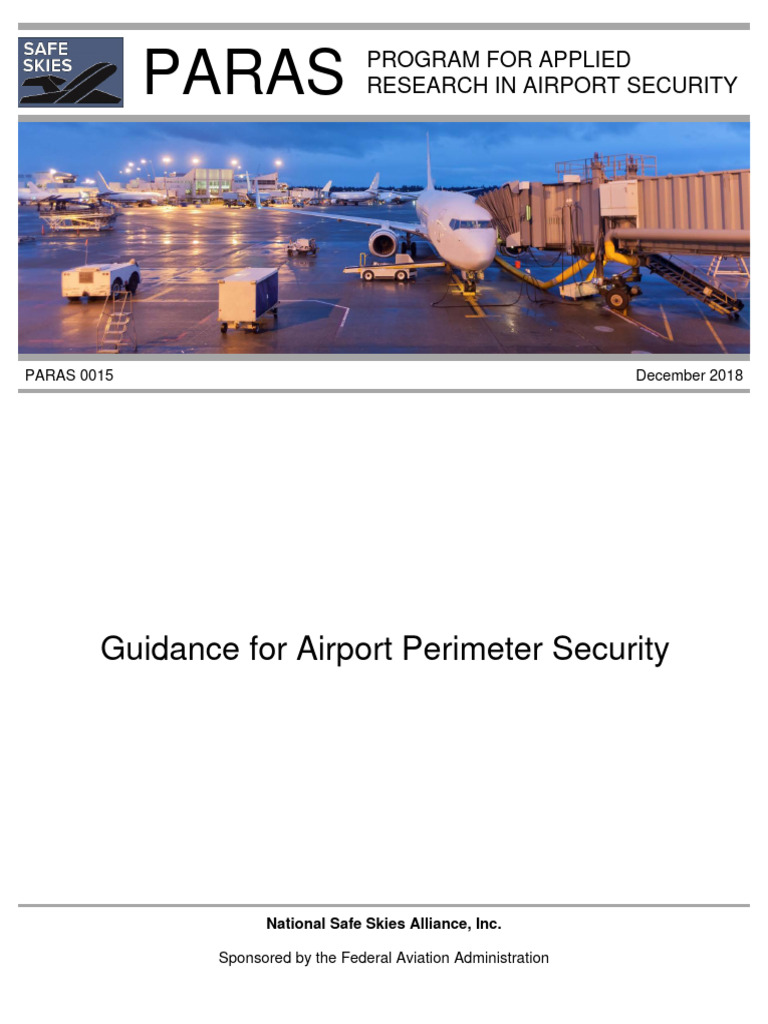 Airport Perimeter Security Report | PDF | Computer Security | Security