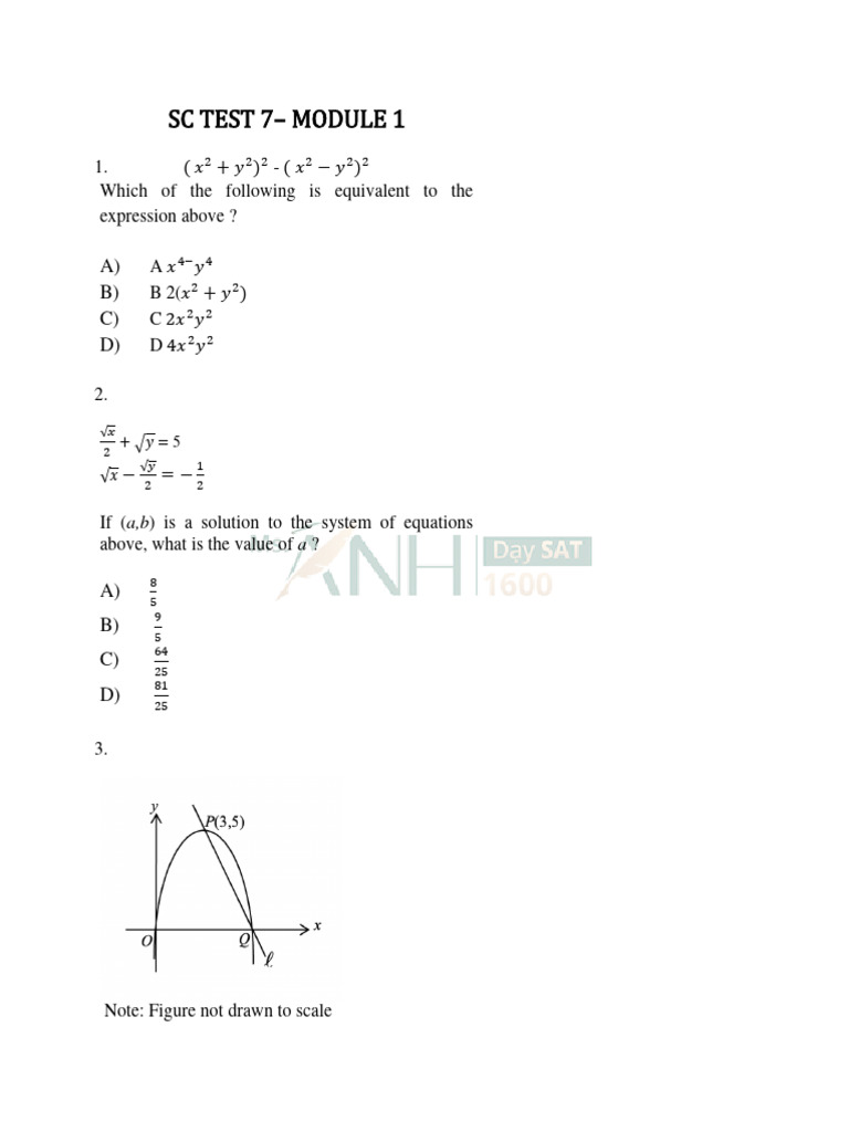 Test 7 | PDF | Square Root | Triangle