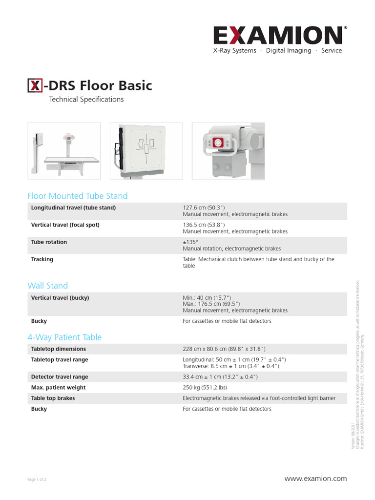 data-sheet-x-drs-floor-basic | PDF | Electrical Engineering