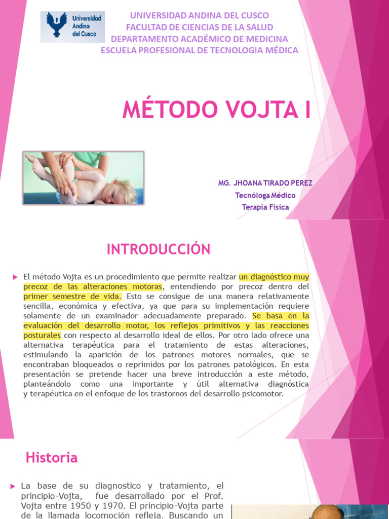 Clase 2 - Metodo Vojta i (1) | PDF | Medicina CLINICA | Medicina