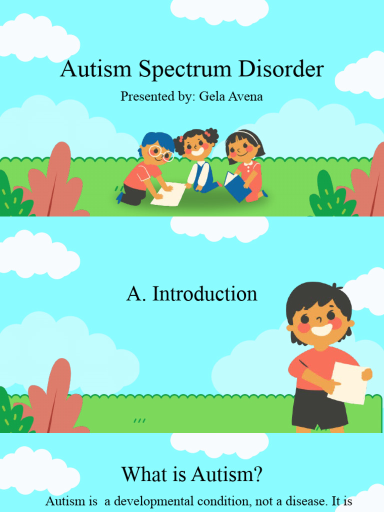 Autism Spectrum Disorder Presentation | Download Free PDF | Autism ...