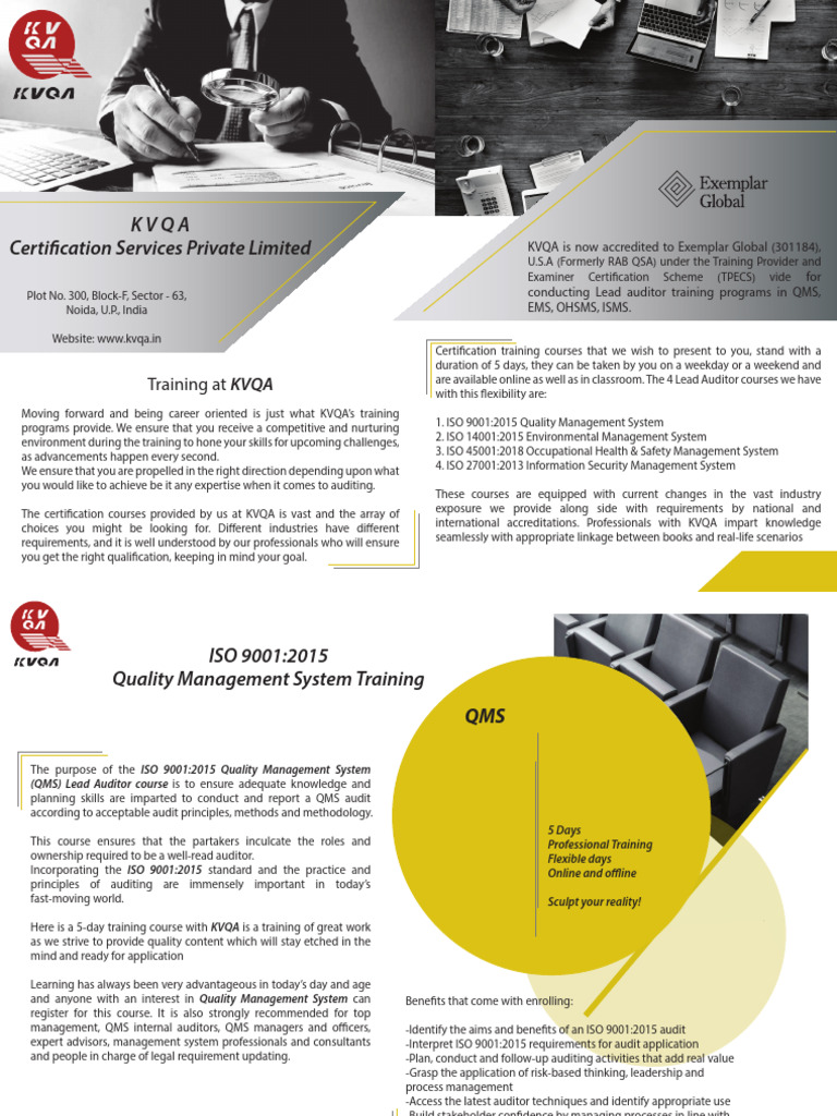 KVQA Training Profile | PDF | Business