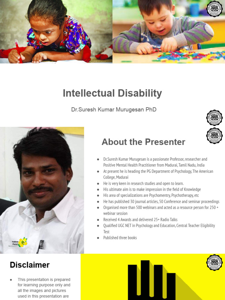 Understanding Intellectual Disability | PDF | Intellectual Disability ...