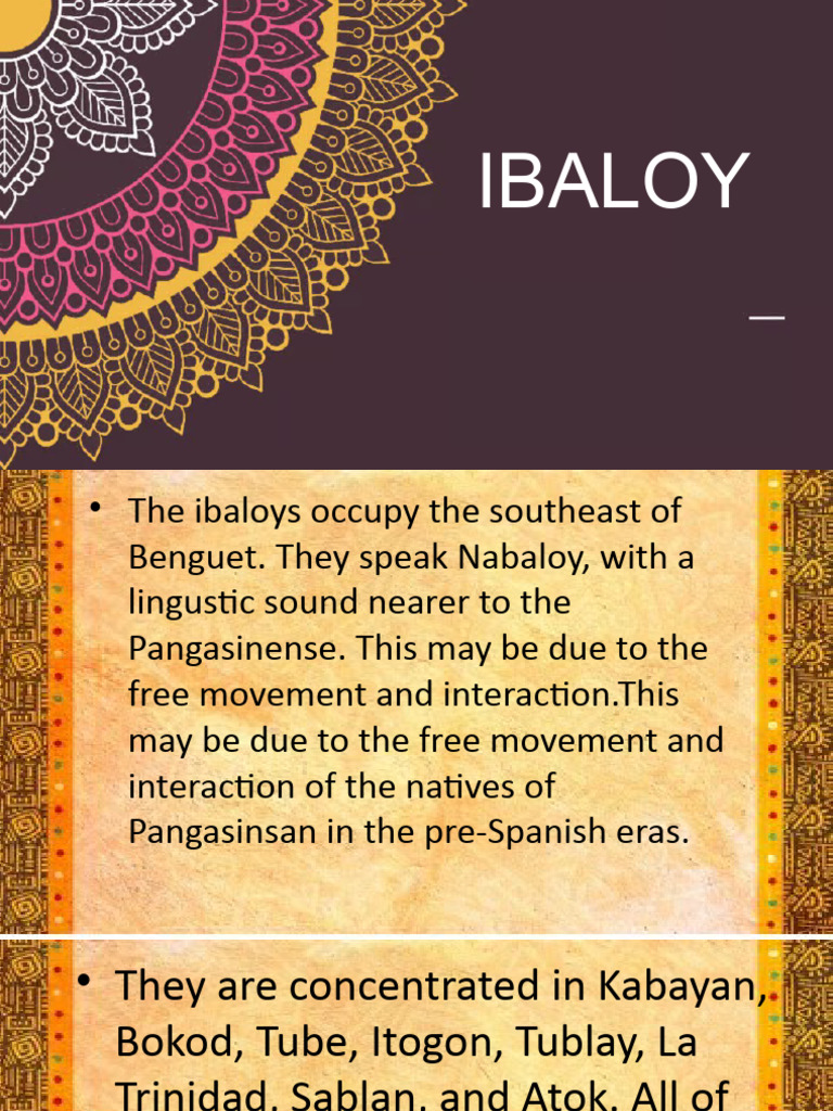 Ibaloy | PDF