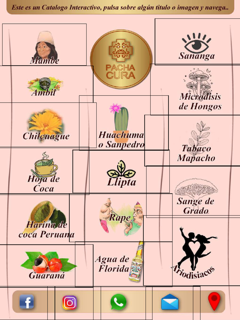 Catalogo Interactivo de Pacha Cura | PDF