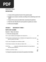 Notes - Grade 11 Geomorphology | PDF
