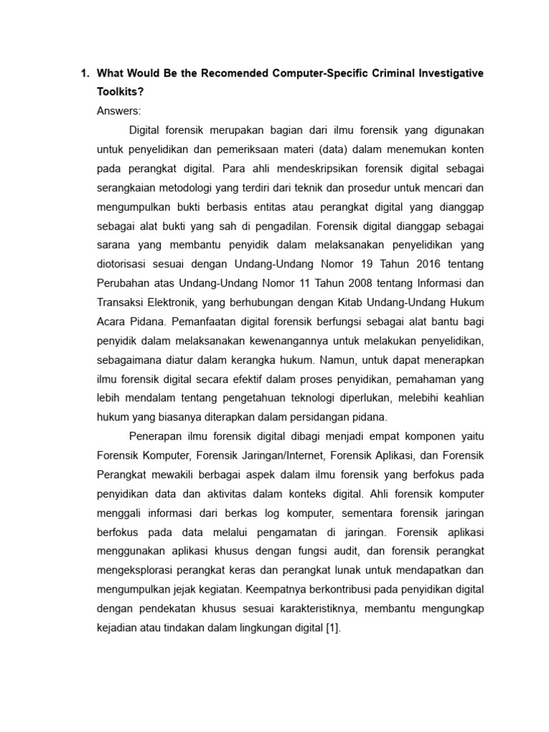 Digital Forensic | PDF