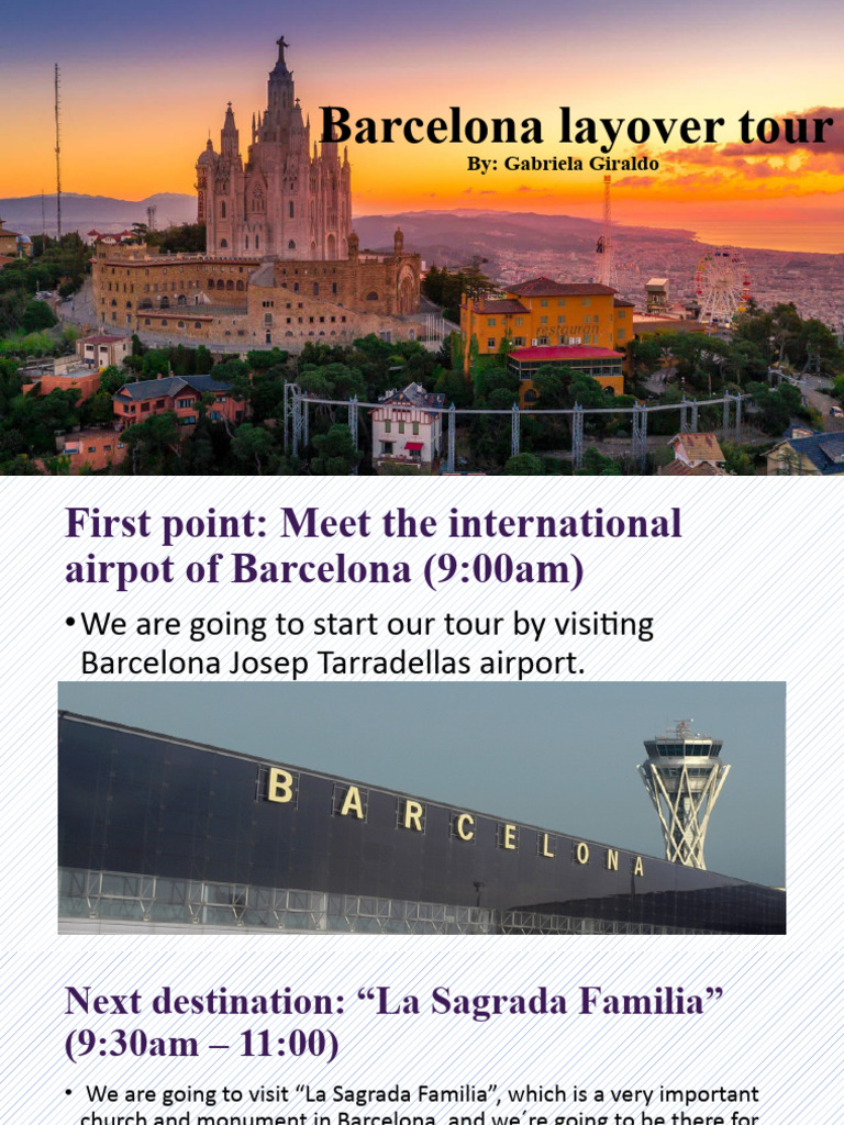 Barcelona Layover Tour | PDF