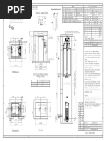 OTIS LFT Layout Drawing | PDF | Elevator | Door
