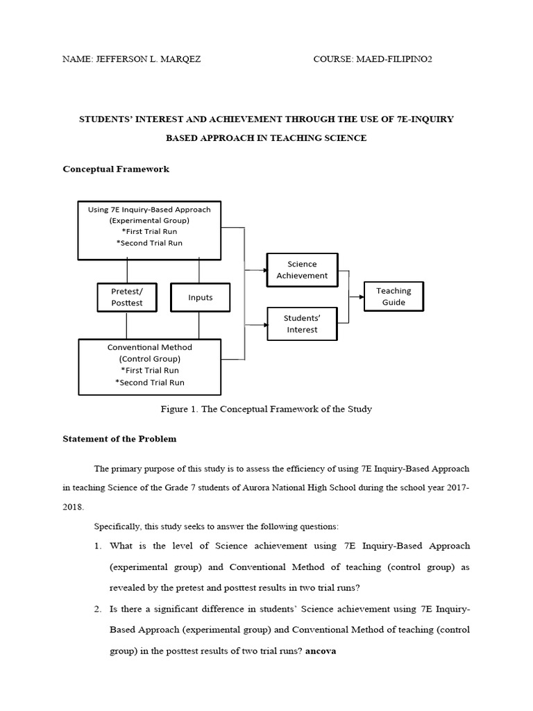Interpretation of Tables | PDF | Inquiry Based Learning | Experiment