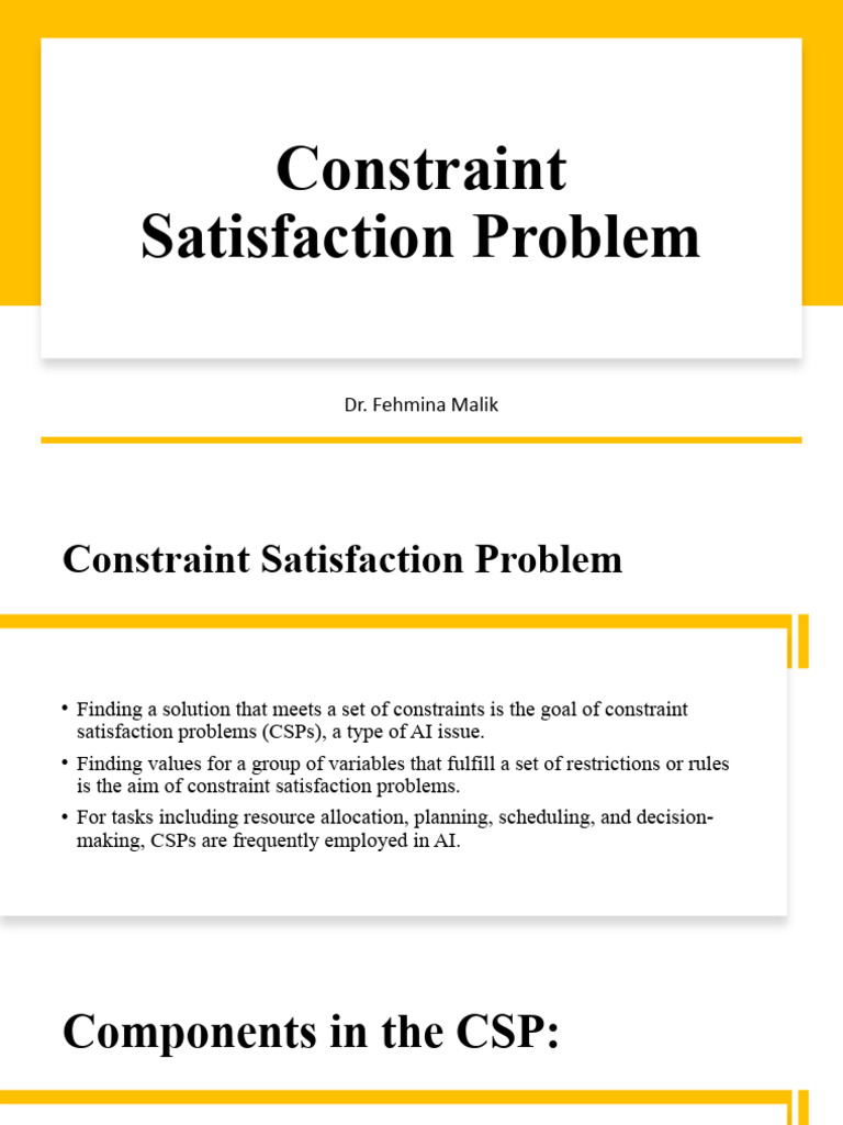 Constraint Satisfaction Problem Pdf Mathematical Logic Theoretical Computer Science
