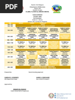 Sample Teachers Program | PDF | Philippines