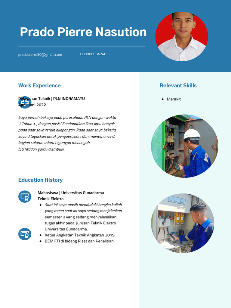 CV Prado Baru 1 | PDF