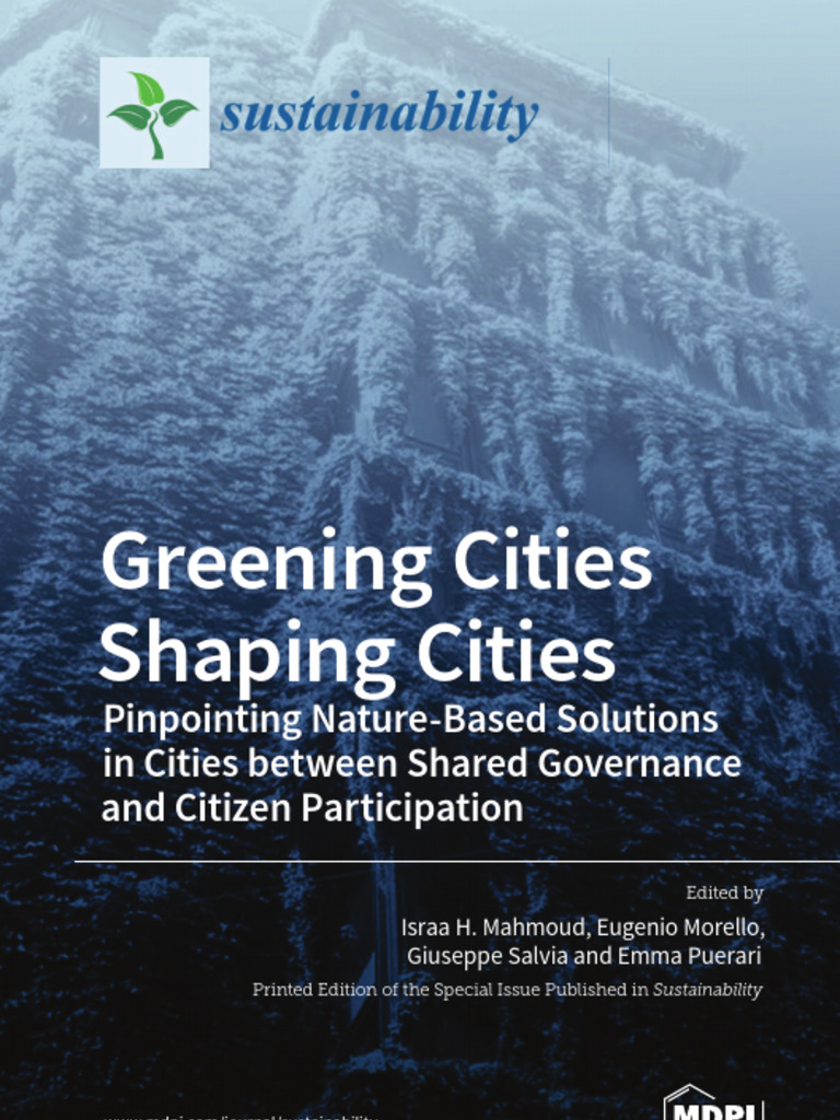 Greening Cities Shaping Cities | PDF | Urban Planning | Virtual Reality