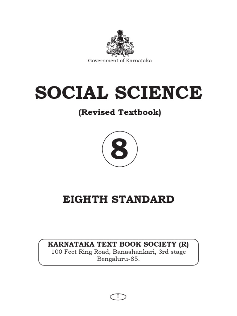 KSEEB Class 8 Social Science Textbook | PDF | Vedas