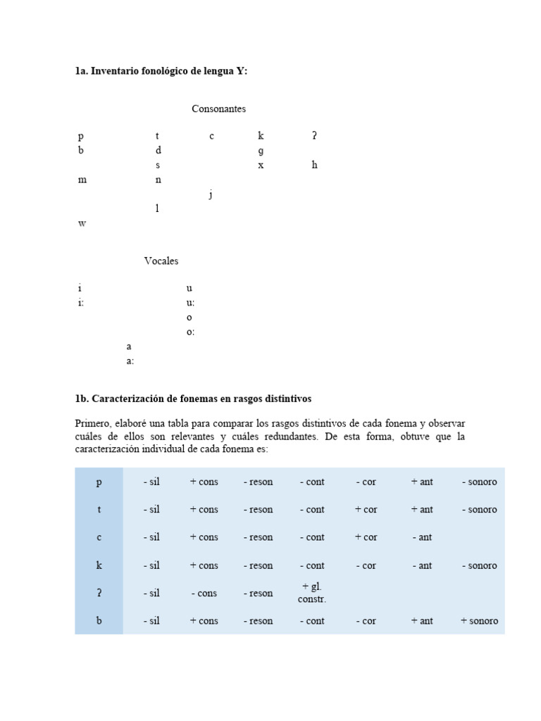 Examen Final de Fonética y Fonología | PDF | Fonema | Fonología