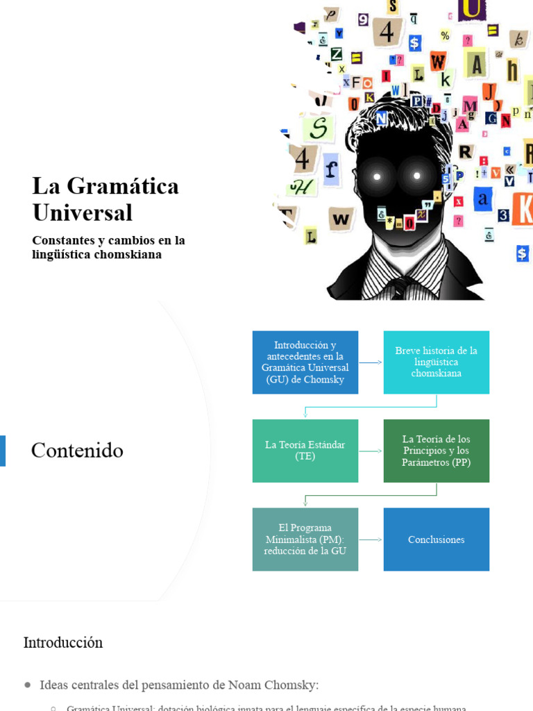 Gramática Universal 23 11 Pdf Lingüística Noam Chomsky