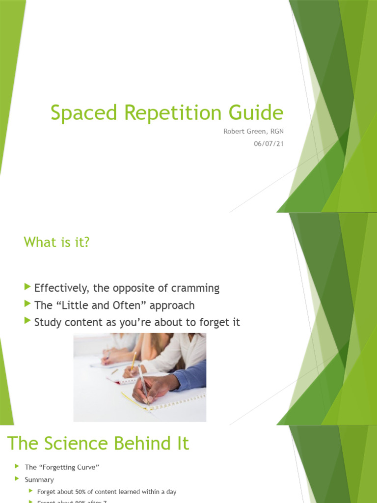 Spaced Repetition Guide | PDF | Computing | Software