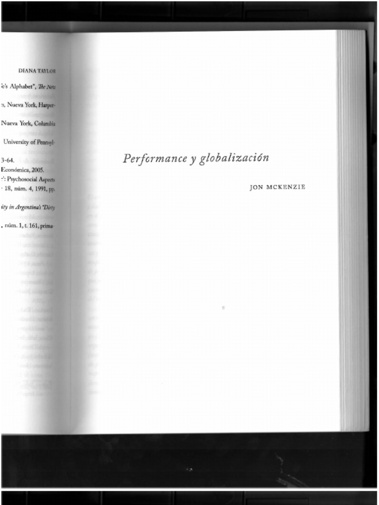 Performance y Globalizacion | PDF