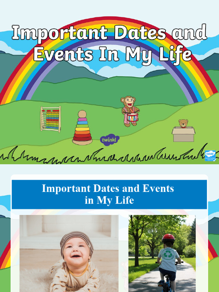 Roi Hy 2 Important Events and Dates in My Life Powerpoint Ver 7 | PDF ...