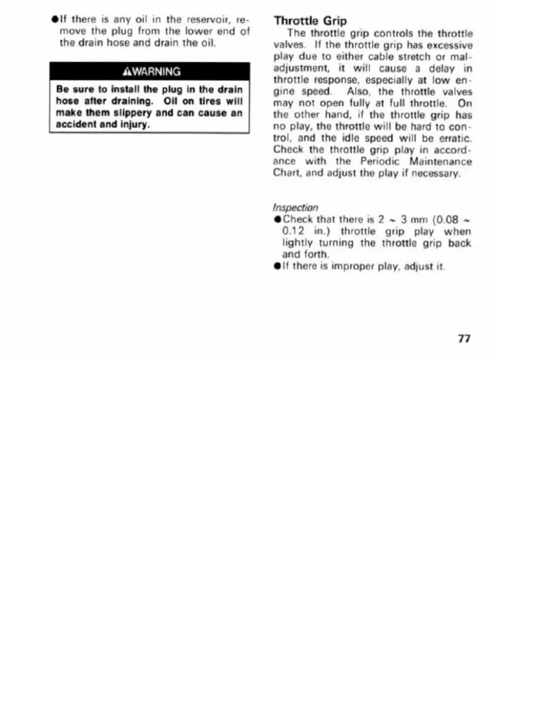 Manual de Usuario Kawasaki KLR650 | PDF