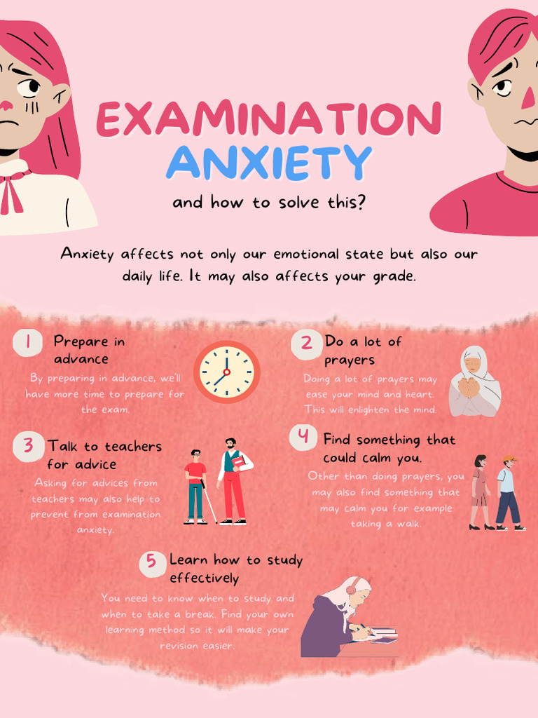 Examination Anxiety | PDF | Self-Improvement