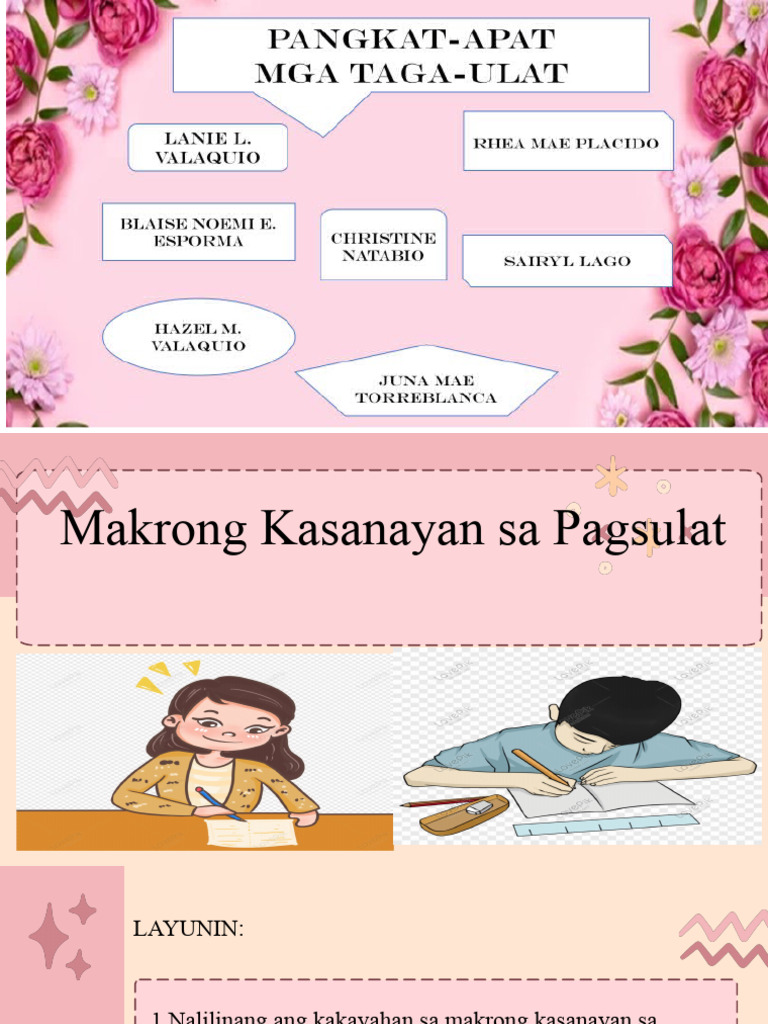 Pangkat 4 Pagsulat | PDF