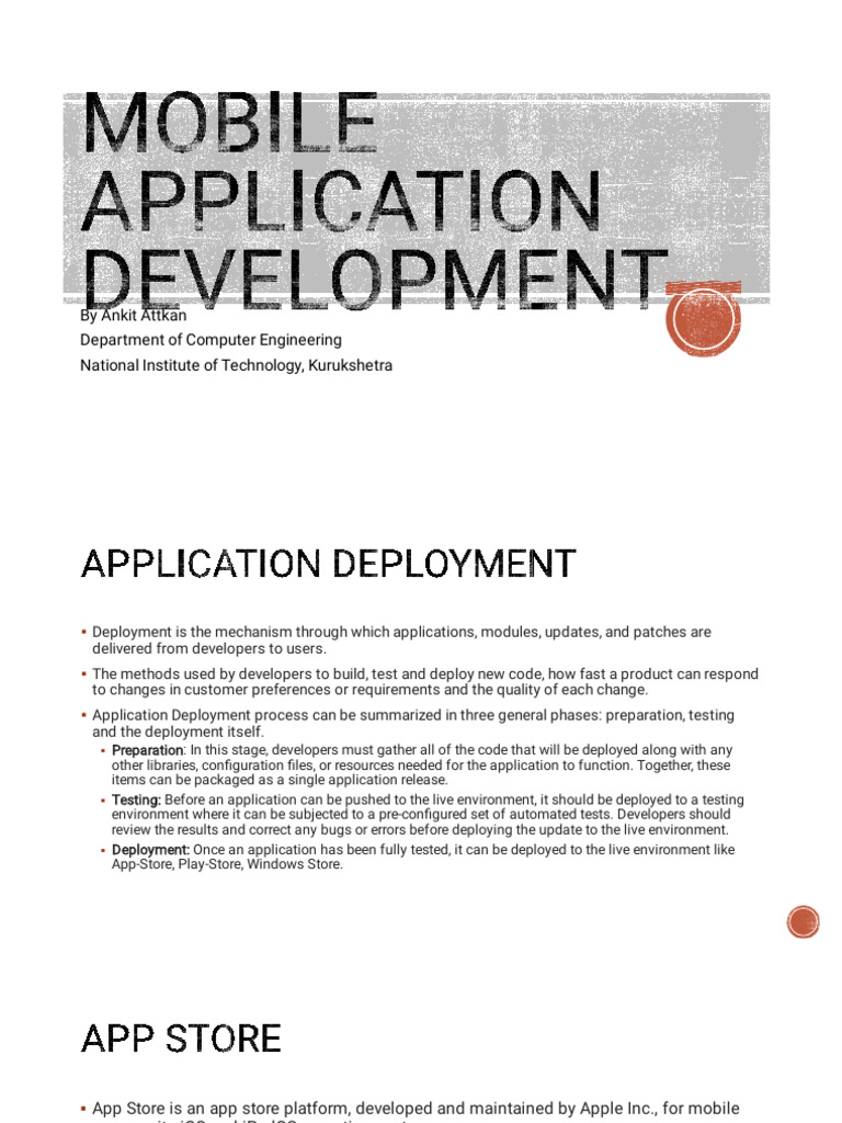 Deployment | Download Free PDF | Google Play | Ios