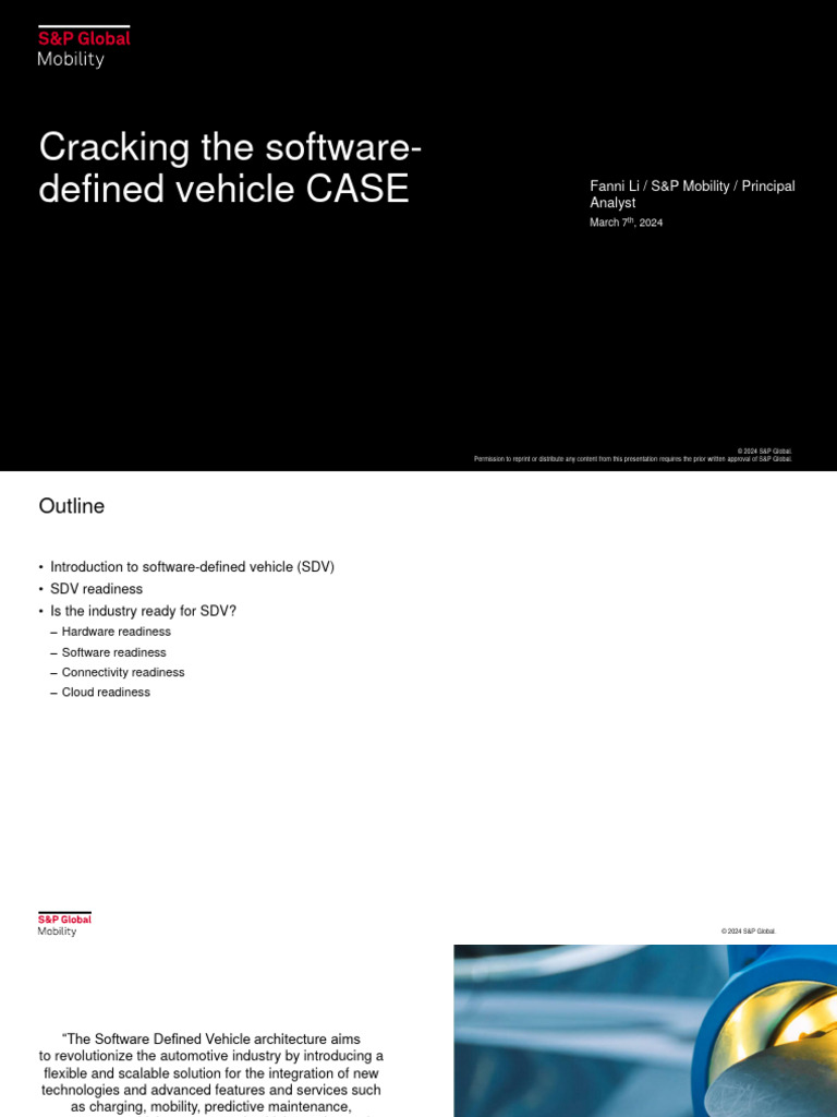 Cracking The Software Defined Vehicle CASE - Fanni Li | PDF | Cloud Computing | General Motors