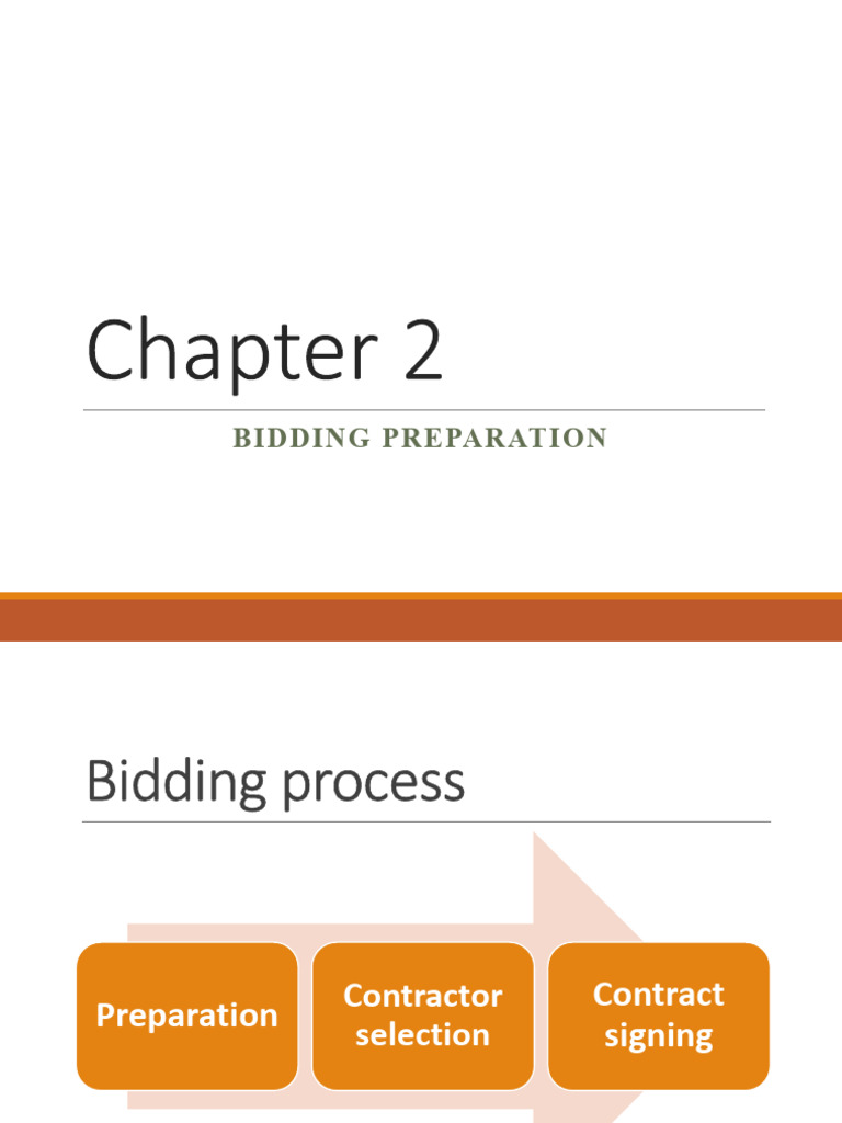Bidding Preparation Process Guide | PDF | Business