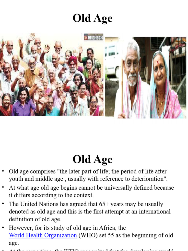 Old Age Unit VII | PDF | Ageing | Memory