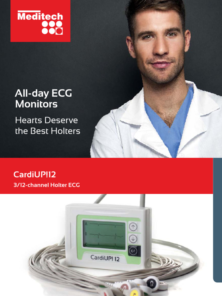 ECG Holters Brochure | PDF | Electrocardiography | Usb