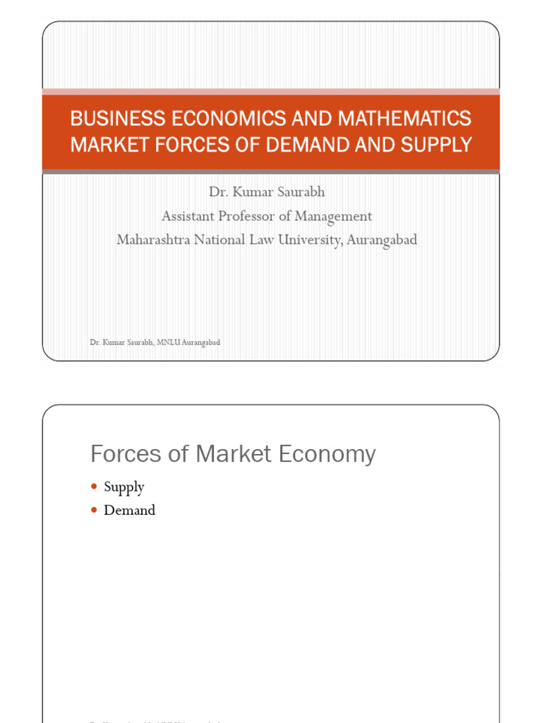 Demand and Supply | PDF | Supply And Demand | Demand
