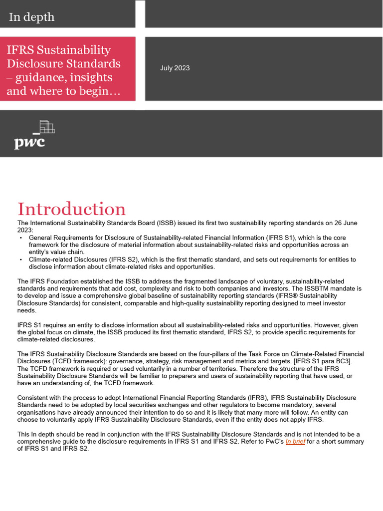 ifrs-sustainability-disclosure-standards-guidance | PDF | International ...