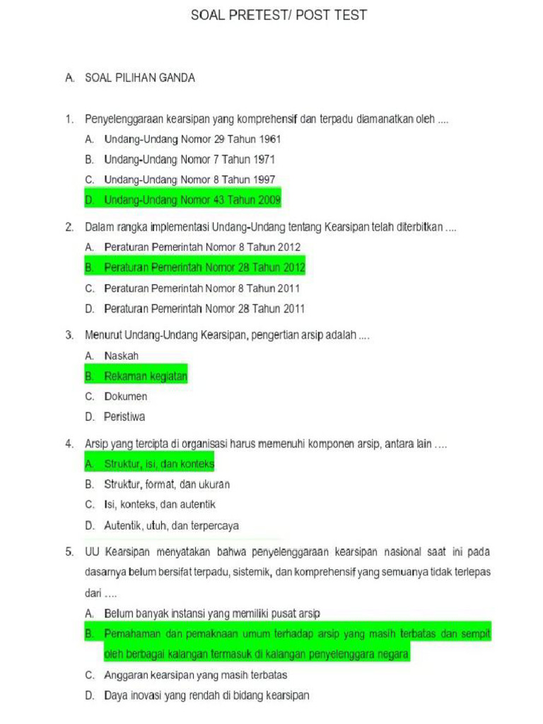 Soal Pak Iwan 1 | PDF