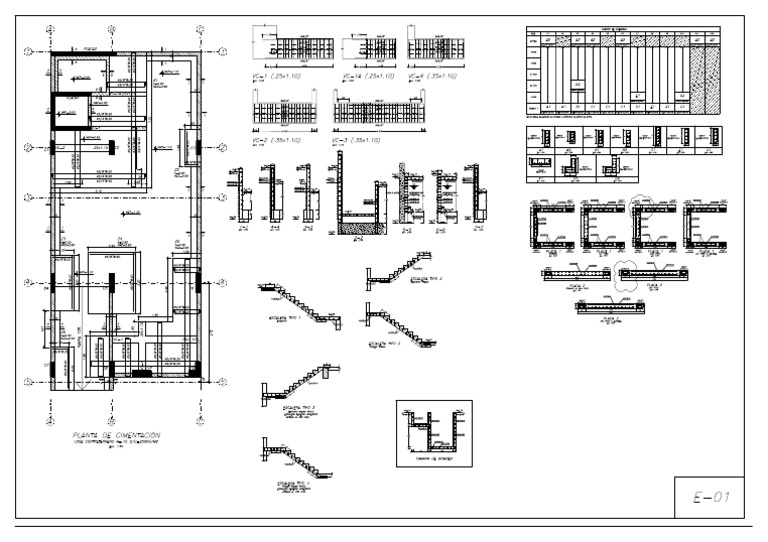 Estructuras - Proyecto Multifamiliar 2020. (E-01) | PDF