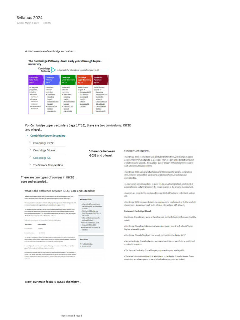 Syllabus Analysis | PDF | Chemical Reactions | Chemistry