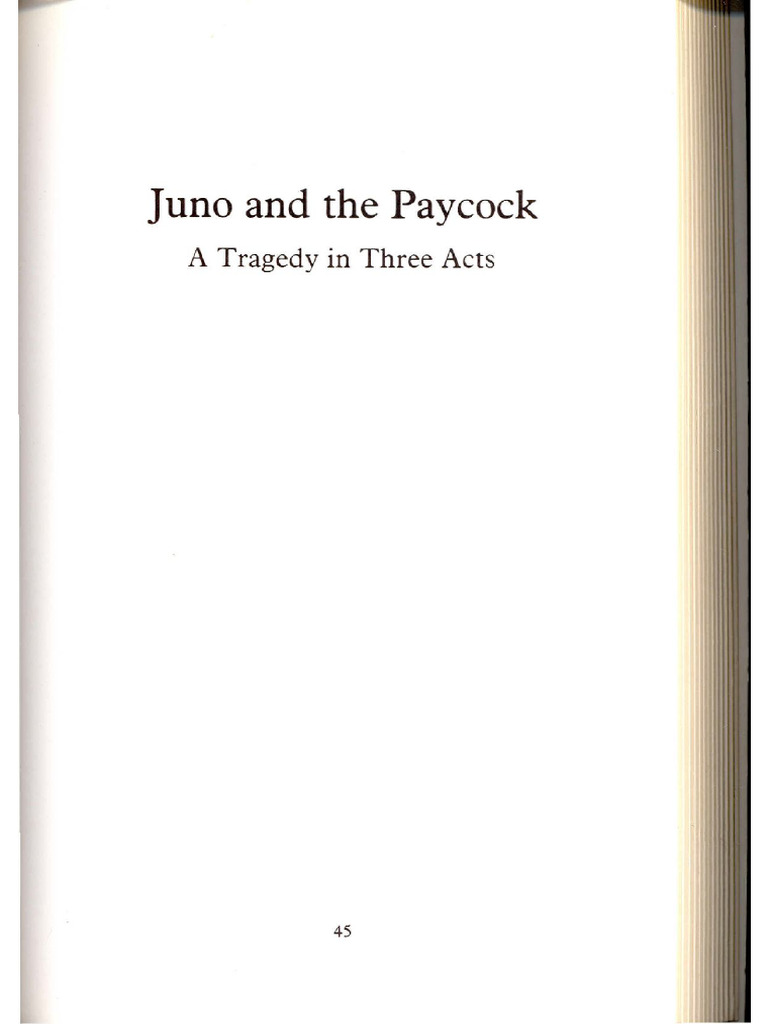 Juno and The Paycock | PDF