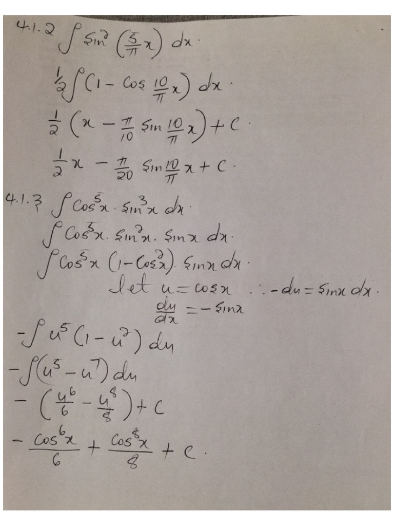 Mathematics N5 Marking Guideline Part 2 | PDF