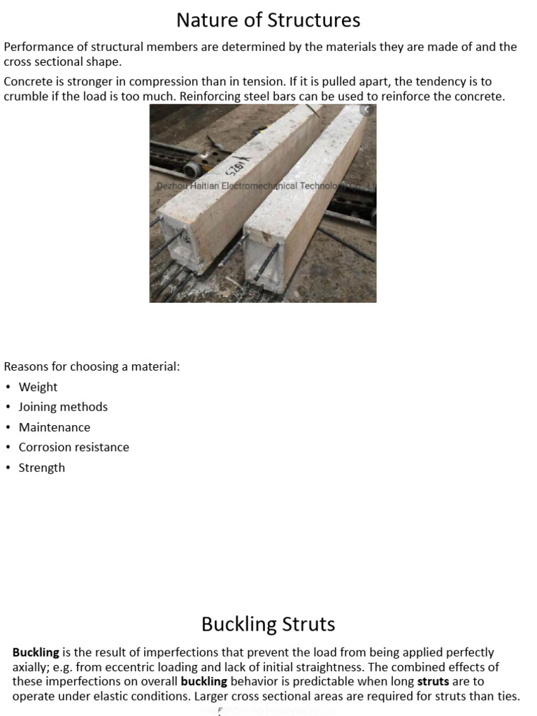 Understanding Structural Materials and Beams | PDF | Technology ...
