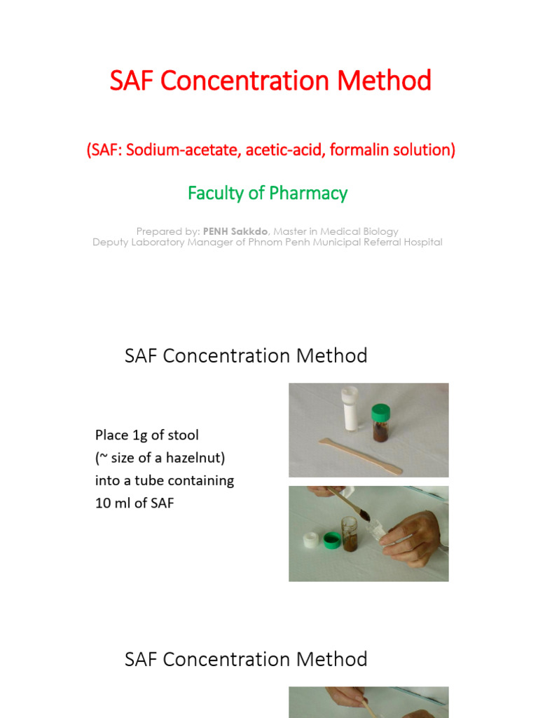Concentration Method IU 2023 | Download Free PDF | Filtration | Saline ...