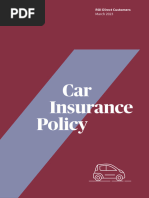 Esure Motor Insurance: Policy Booklet | PDF | Vehicle Insurance | Insurance