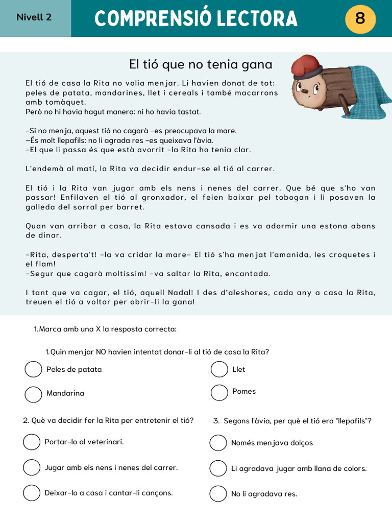 2 Comprensió Lectora | PDF