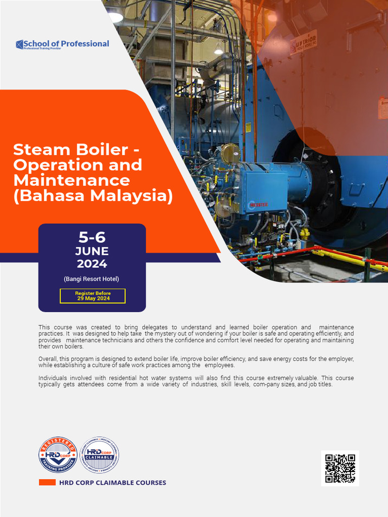 Steam Boiler - Operation and Maintenance (Bahasa Malaysia) | PDF ...
