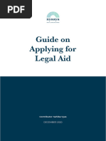 Vla Application For Grants of Legal Assistance Guide and Application ...