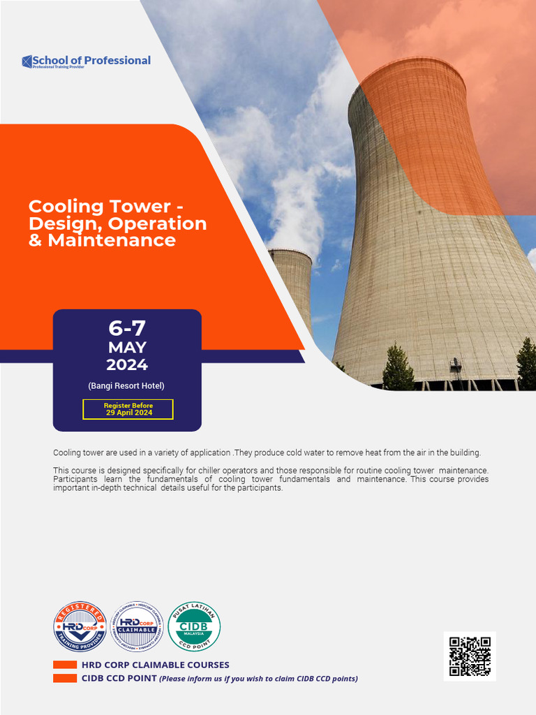 Cooling Tower - Design, Operation & Maintenance | PDF | Continuum ...