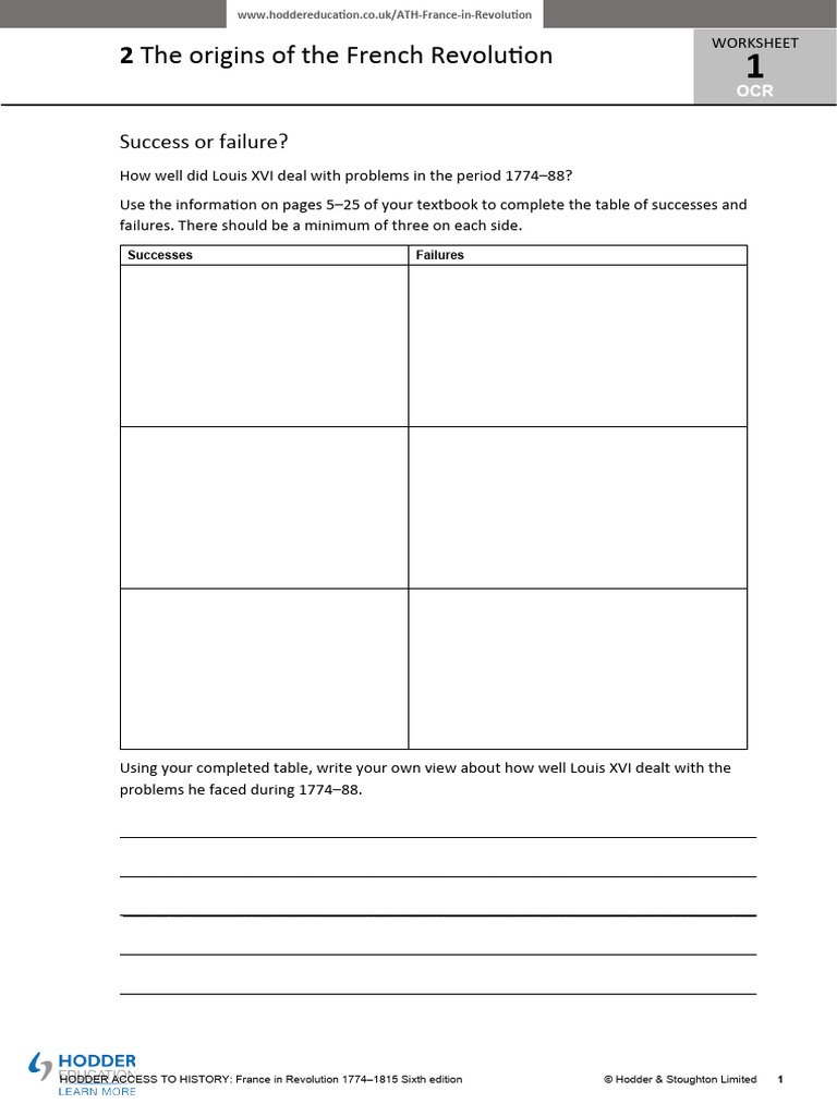 ATHFrance OCR Complete-Worksheets | Download Free PDF | French ...