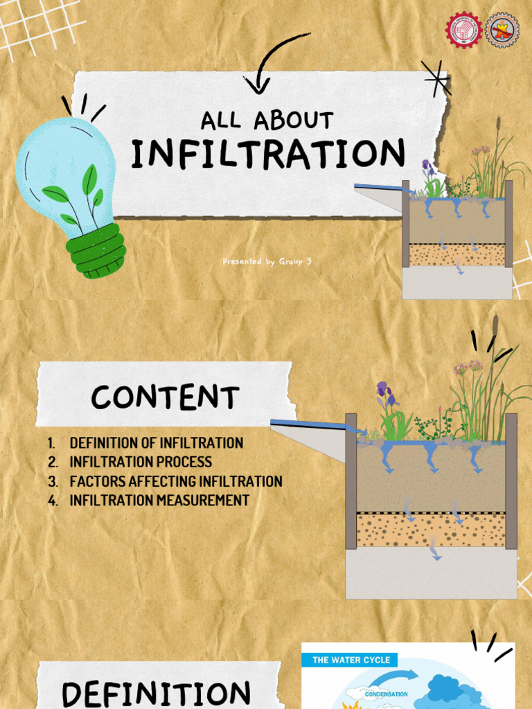 Group 3 - Week 5 - Infiltration | PDF
